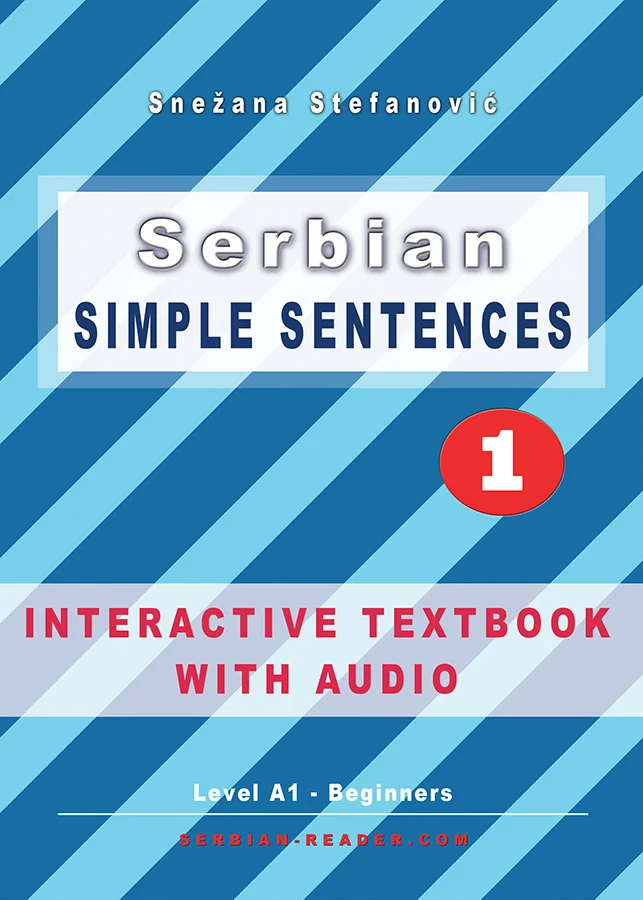 Serbian Interactive Ebook with Audio: SIMPLE SENTENCES 1